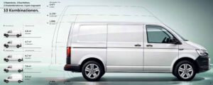 Camper Basisfahrzeug Volkswagen T5/T6 – frelsi